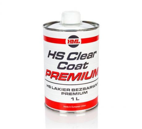 HML Clear Coat Premium 2:1 - Vysokolesklý vrchný lak